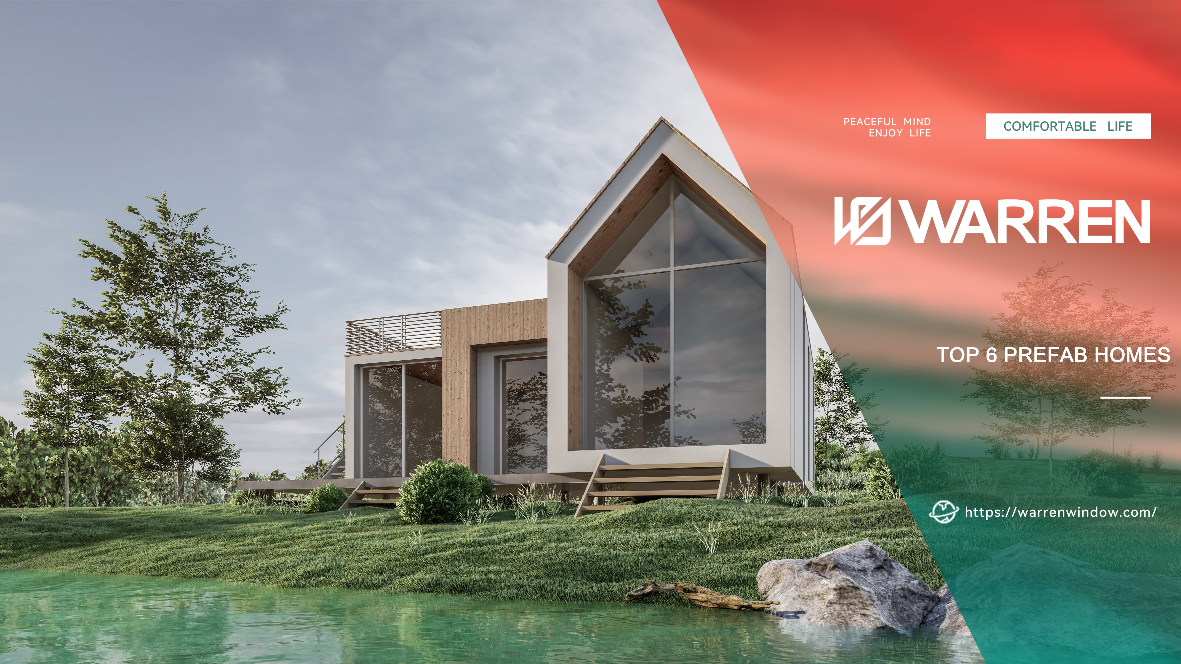 Top 6 Prefab Homes – Warren System Windows and Doors